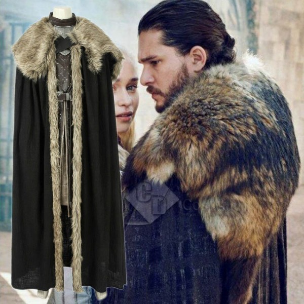 Game of Thrones Season 6 Jon Snow Armor Suit Cosplay Costume