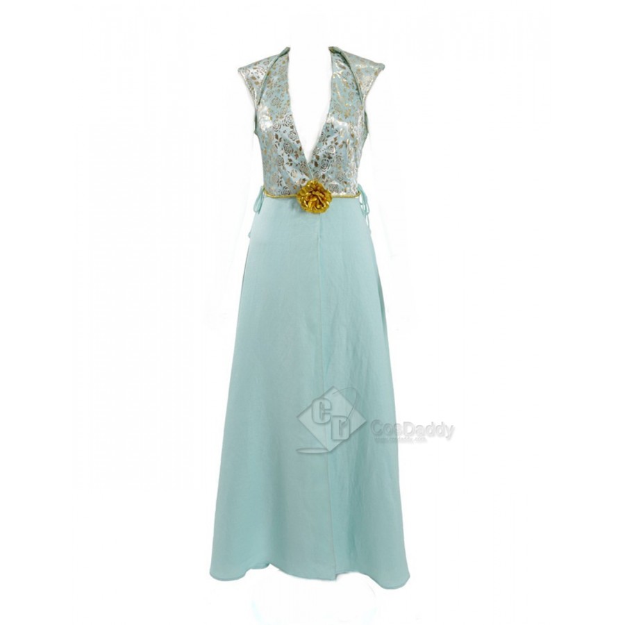 Cosdaddy Game of Thrones Margaery Tyrell Cosplay Costume Blue Woman ...