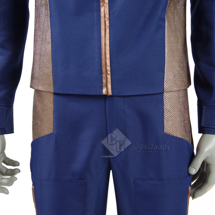 Star Trek Discovery Captain Gabriel Lorca copper pattern Uniform Costume