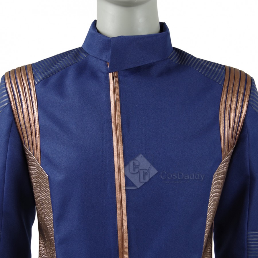 Star Trek Discovery Captain Gabriel Lorca copper pattern Uniform Costume