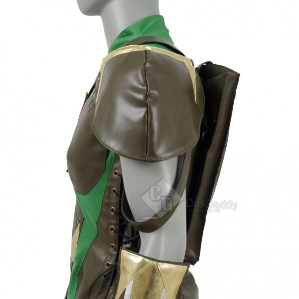 Injustice 2 The Green Arrow Oliver Cosplay Battle Suit Costume