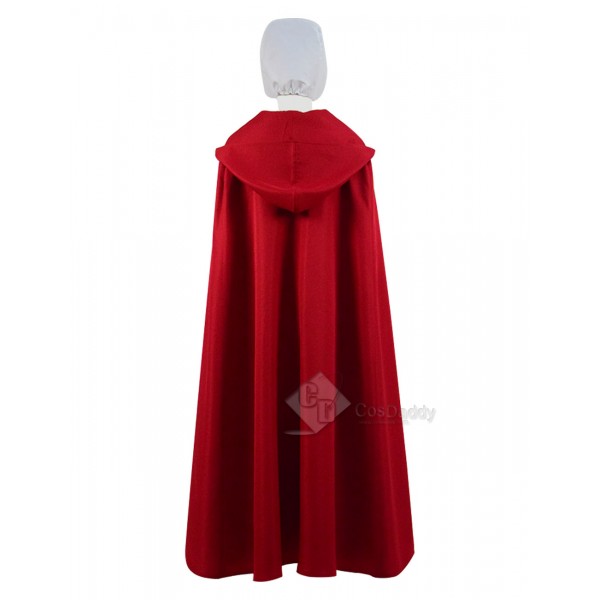 Cosdaddy The Handmaid's Tale Offred Cosplay Red Long Dress Costume