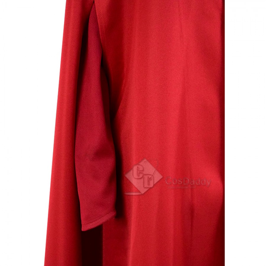Cosdaddy The Handmaid's Tale Offred Cosplay Red Long Dress Costume