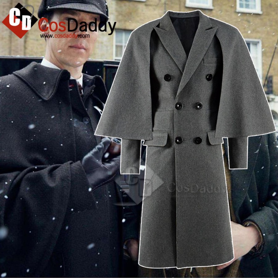 Sherlock Sherlock Holmes Cloak Coat Cosplay Costume