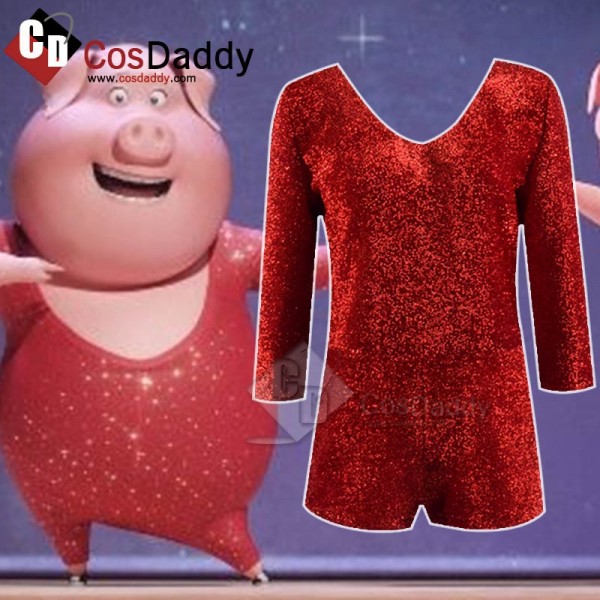 Sing Rossi Pig Jumpsuit Cospaly Costume Halloween Cosdaddy