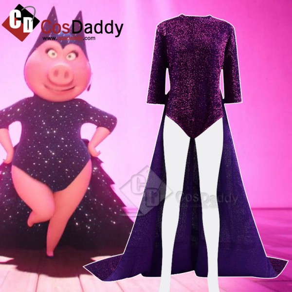 Sing Rossi Pig Jumpsuit Cospaly Costume Halloween Cosdaddy