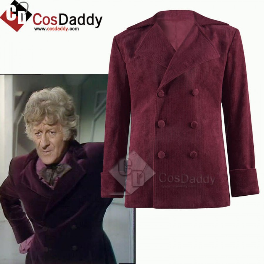 Third 3rd Doctor Planet of the Daleks Jacket Doctor Who Jon Pertwee Coat