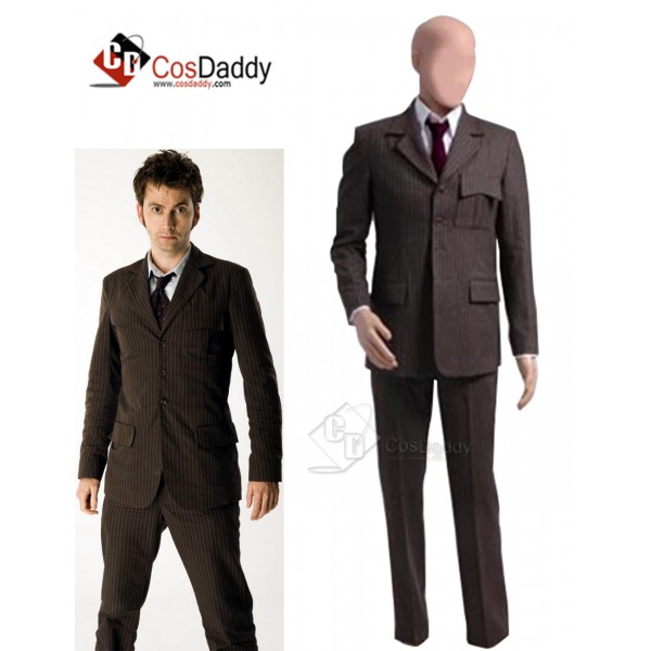 Dr Who10th Doctor Who Costume Tenth Coat Cosplay Halloween Ideas